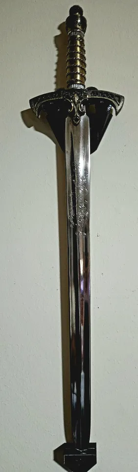 Simple Sword, Dagger, or Knife Wall Mount by BeautifulLEDs | Download ...