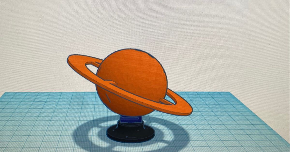 Planet Saturn by BlackLion | Download free STL model | Printables.com