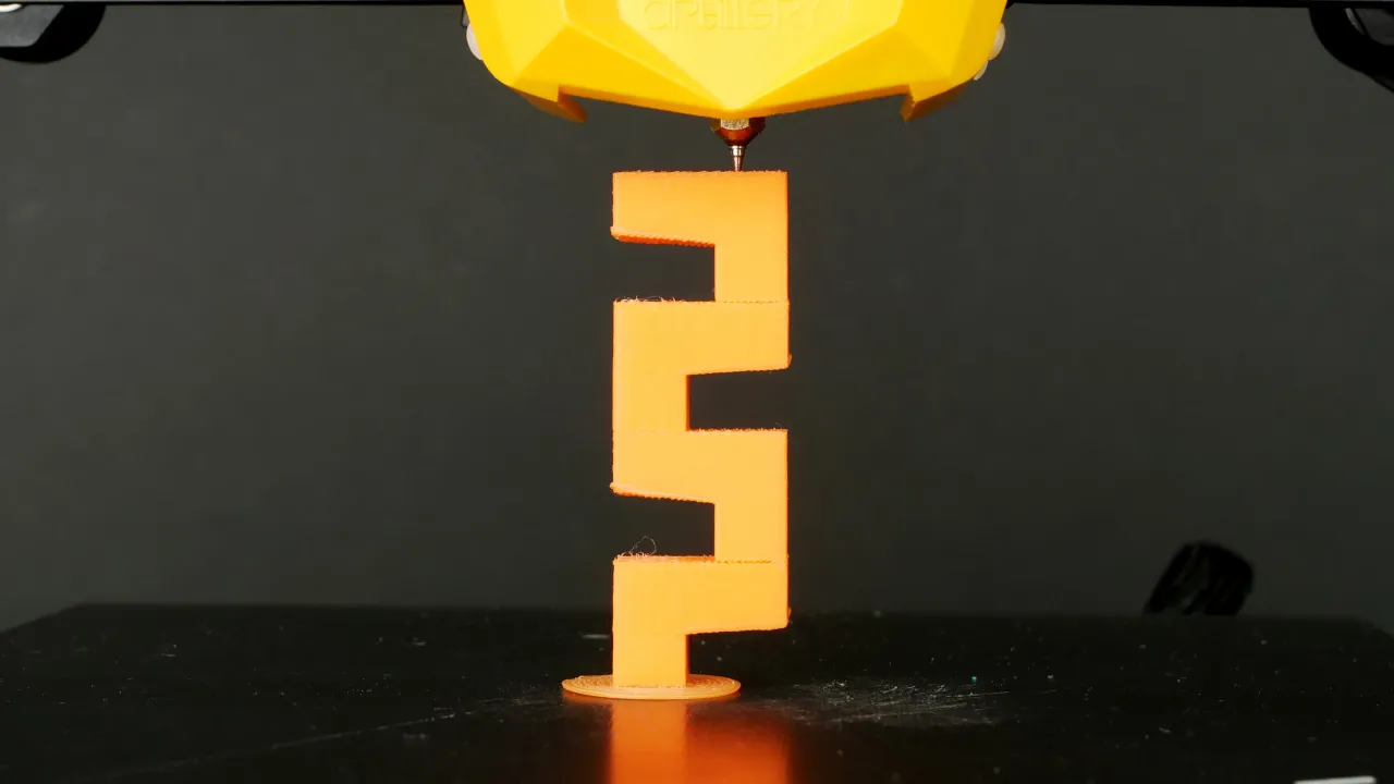 Supportless Overhang Tower (Conical Slicing) by CNC Kitchen | Download ...