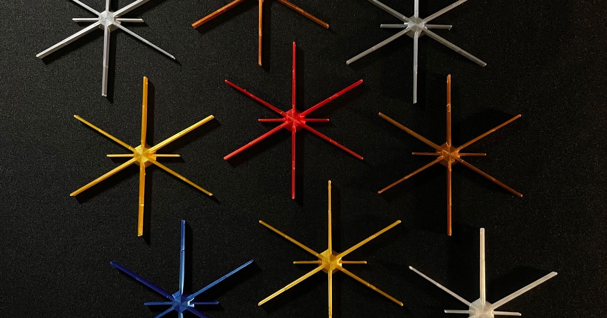 James Webb Space Telescope Diffraction Spike Ornament by neuroptics ...