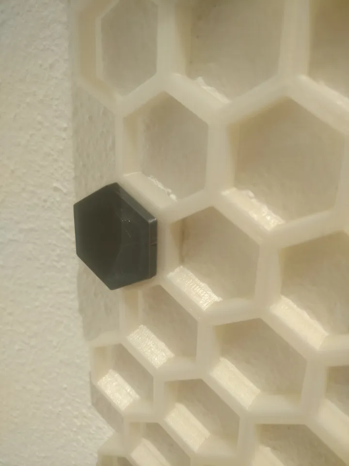 Magnetic insert for Honeycomb Wall by Knatterkopf | Download free STL ...