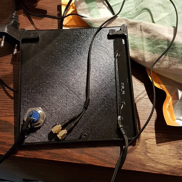 FormD T1 v1 Front Panel with 19 mm hole for Anti Vandal Switch by eedev ...