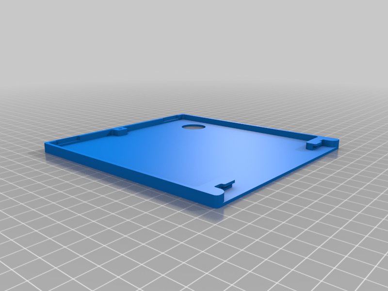 FormD T1 v1 Front Panel with 19 mm hole for Anti Vandal Switch by eedev ...