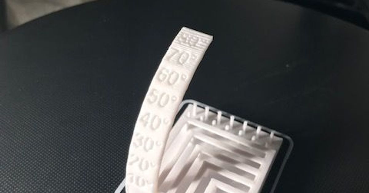 Mini Printer Test (Overhang, Bridge and String) by dusty | Download ...