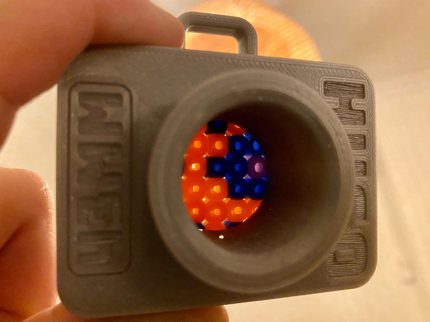 Perler/ Hama bead camera by Silfer | Download free STL model ...