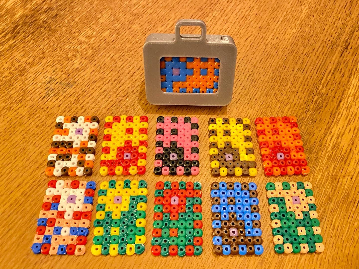 Perler/ Hama bead camera by Silfer | Download free STL model ...