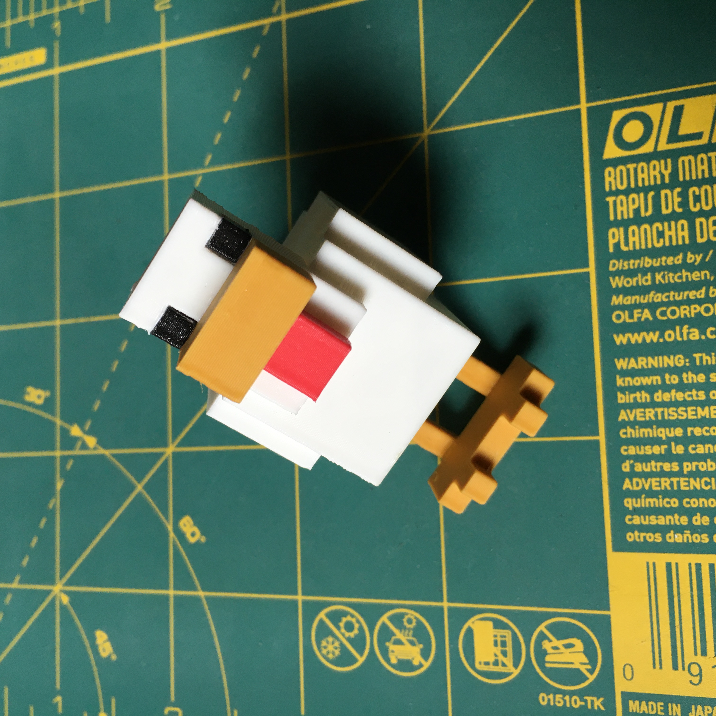 Minecraft Chicken by yoyothechicken | Download free STL model ...