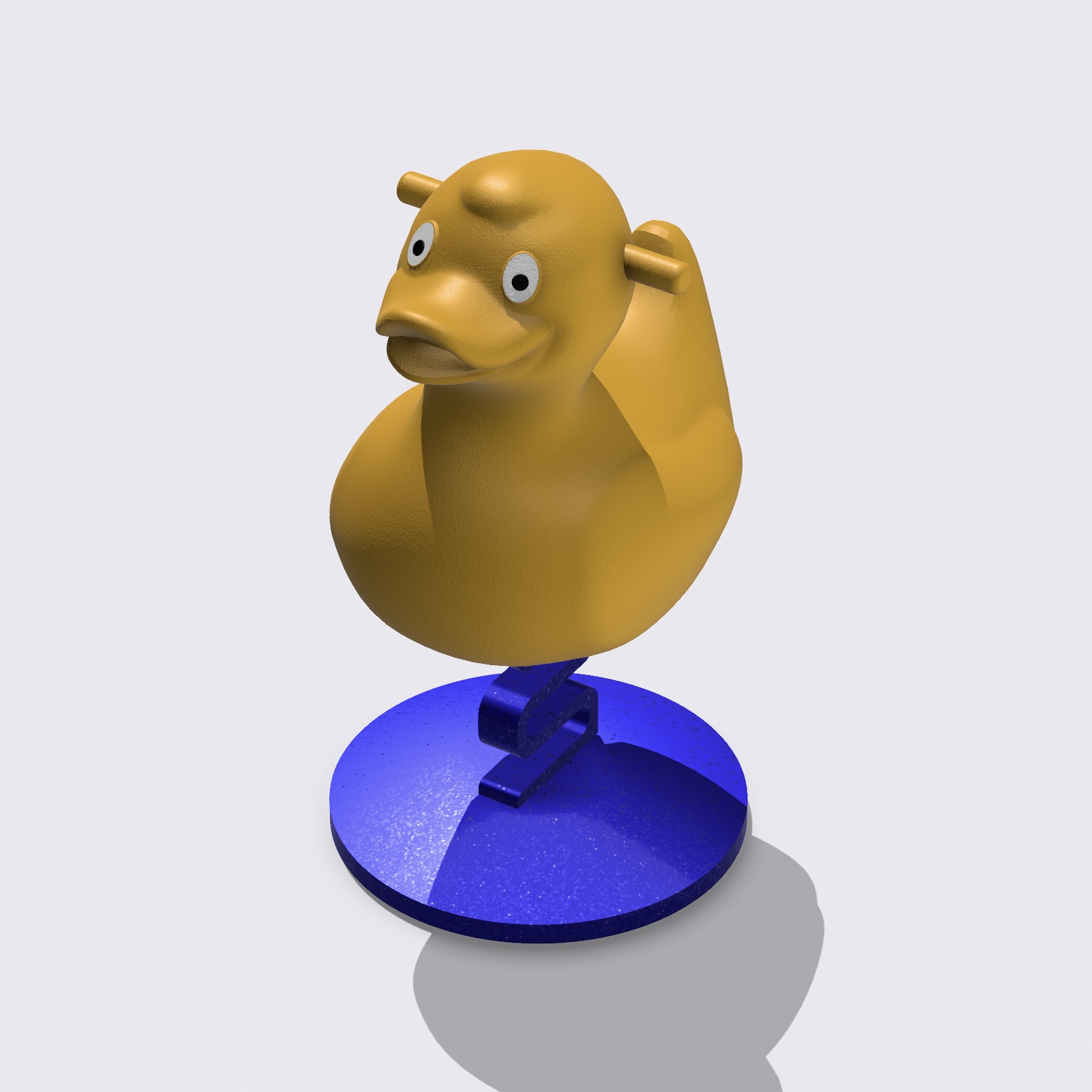 SEESAW DUCK ON SPRING (BOBBLEHEAD) by PrintThatBoii | Download free STL ...