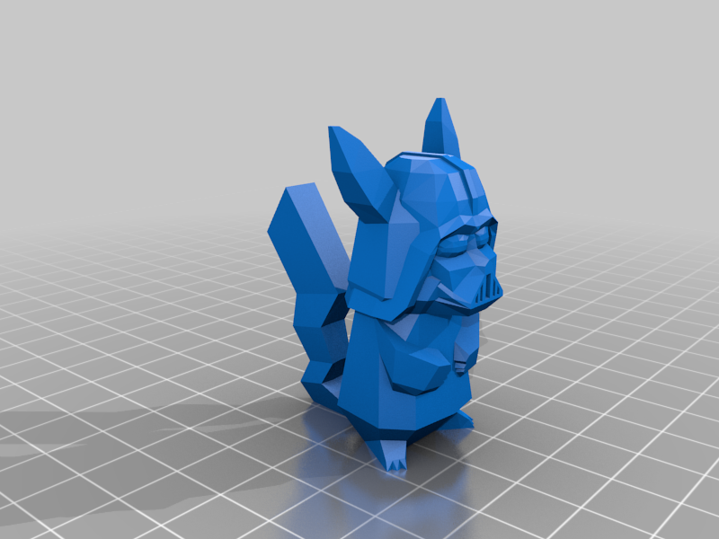 Imperial Pikachu v2 by Bogdan Serban | Download free STL model ...