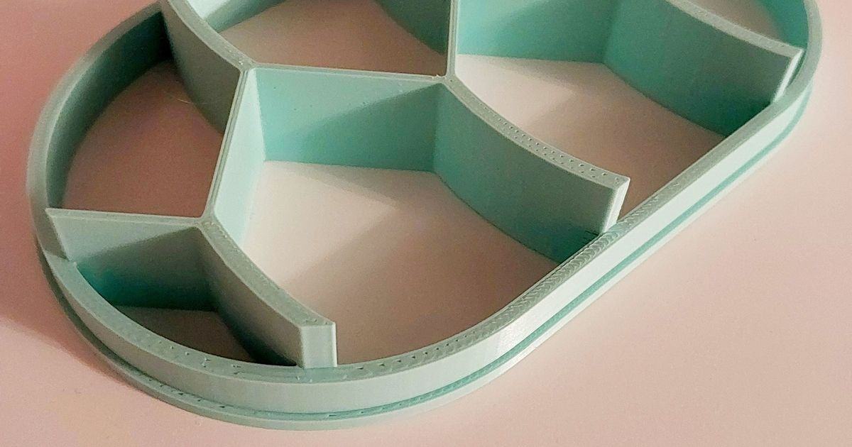 Bun former - oval by PetrFlora | Download free STL model | Printables.com