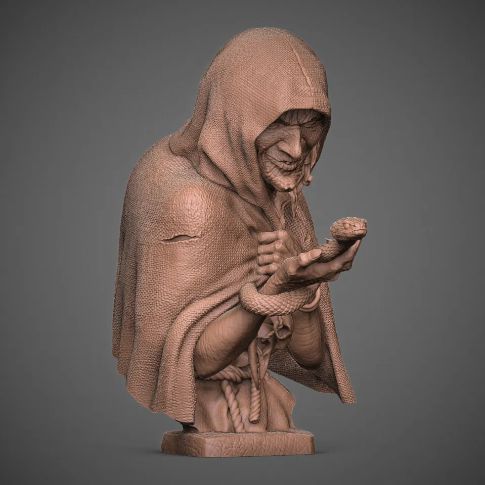BABA YAGA by Vlado Turek | Download free STL model | Printables.com