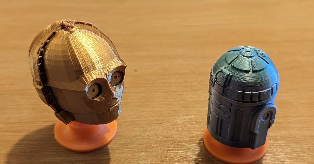 C-3PO Bobblehead by BlackLion | Download free STL model | Printables.com