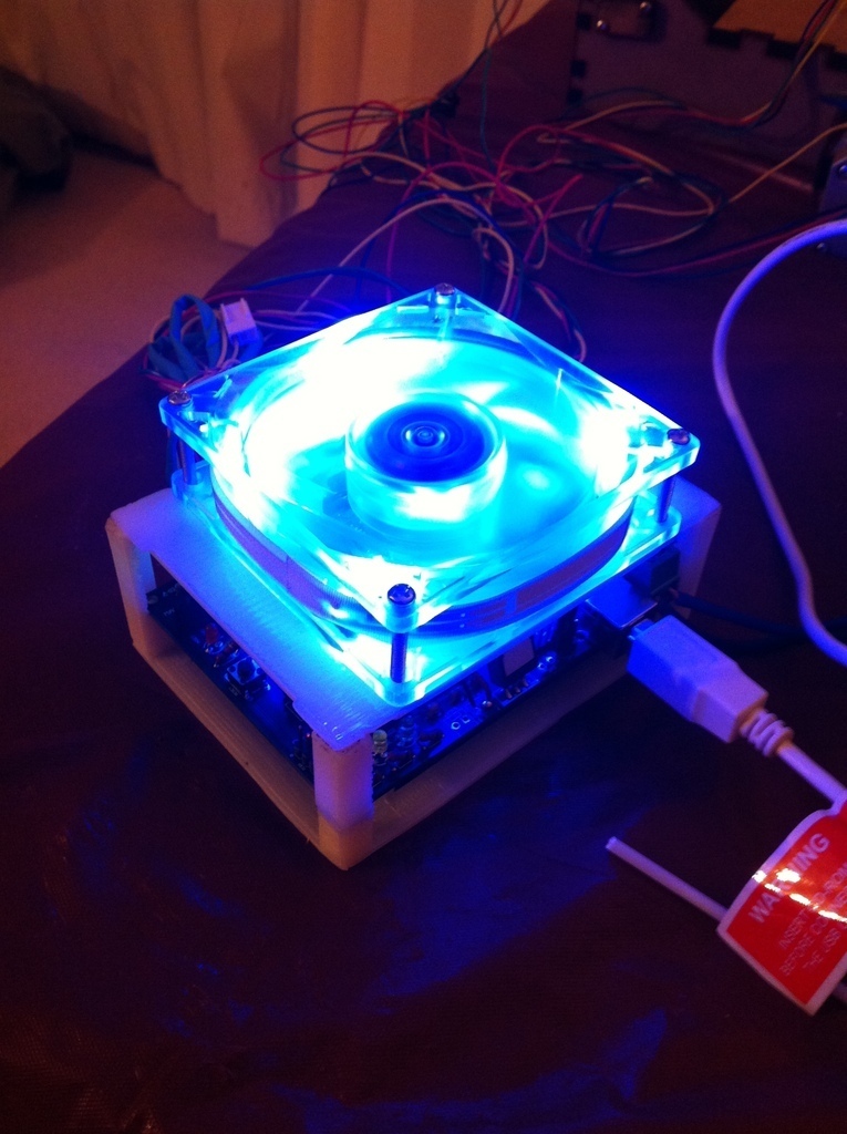 OLD - 2012 - CNC Ninja Domo*pes Enclosure w/ 80MM Cooling fan by The ...