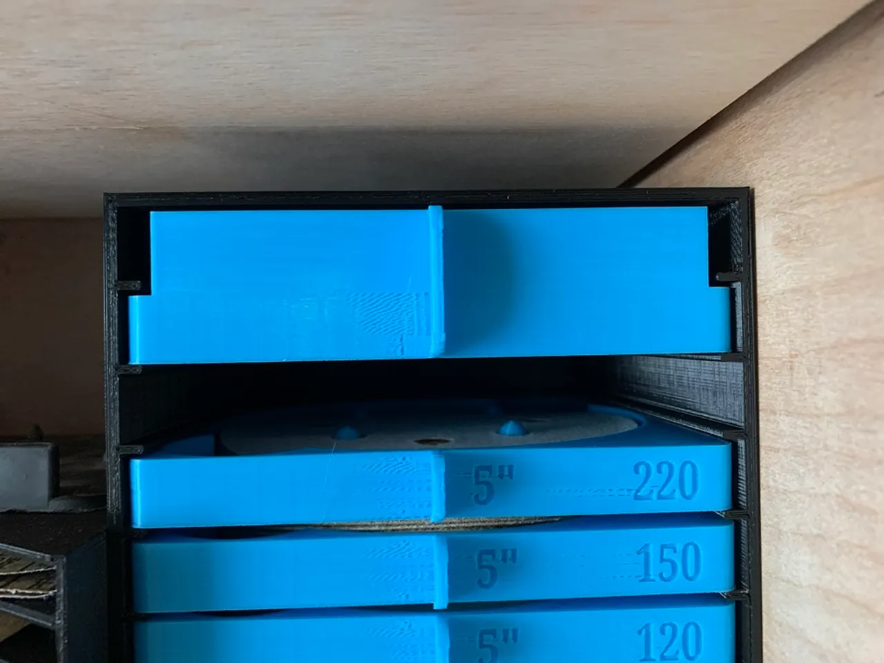 5 inch sandpaper storage improved by MattInDetroit | Download free STL ...