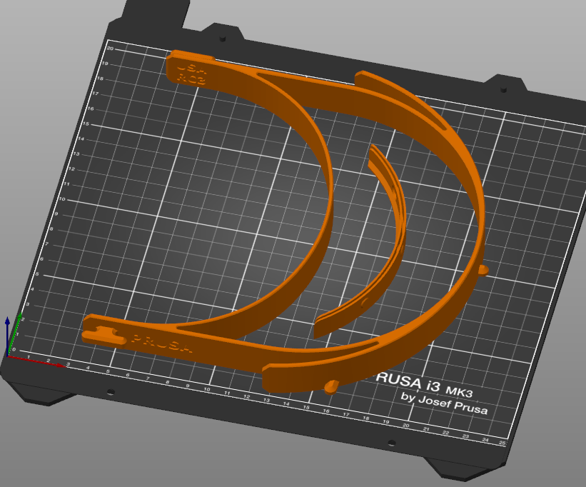 Prusa Face Shield modified for Dentists by BDRoboHackerz | Download ...