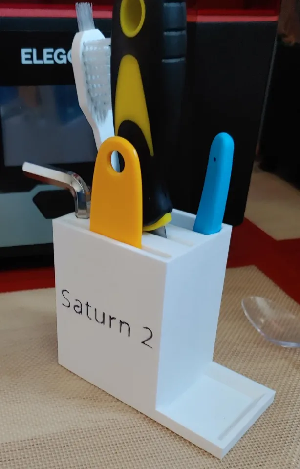 Elegoo Saturn 2 Tool Caddy by 64bitcube | Download free STL model | Printables.com