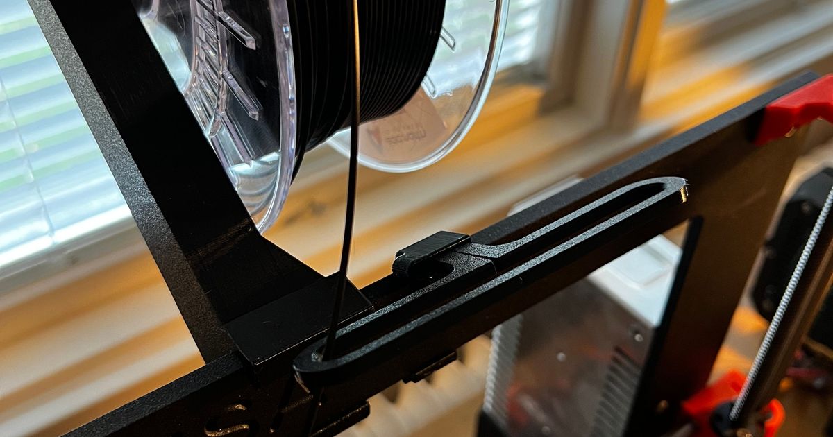 Extended filament guide loop by SuperLeggera | Download free STL model ... Extended filament guide loop by SuperLeggera | Download free STL model ...
