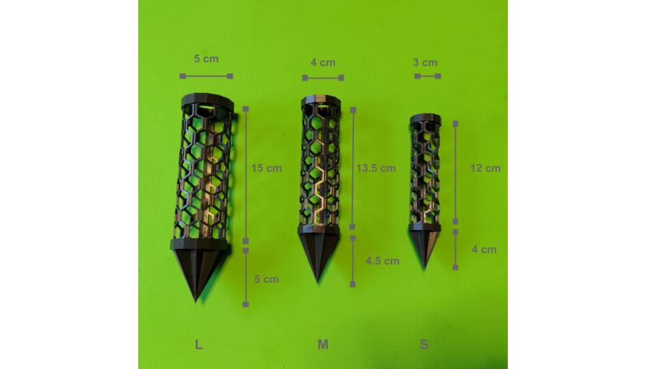 Stackable Moss Pole - Climbing Plants Support by phi.gl | Download free ...