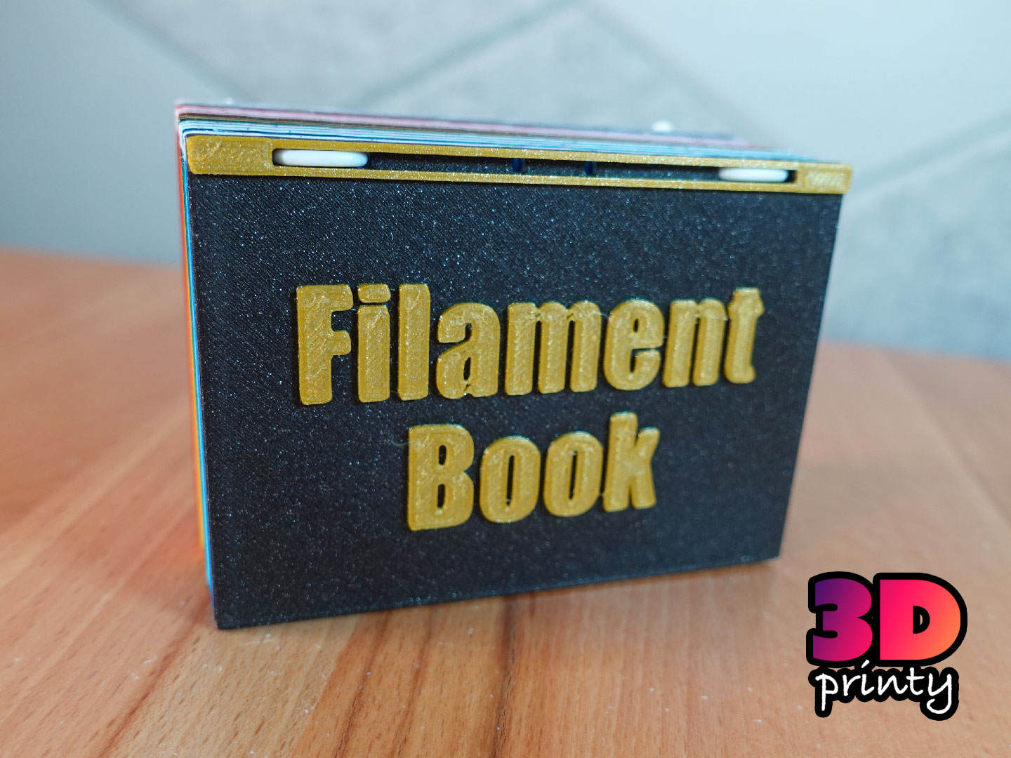 Filament Swatch Book - OpenSCAD by 3D Printy | Download free STL model ...