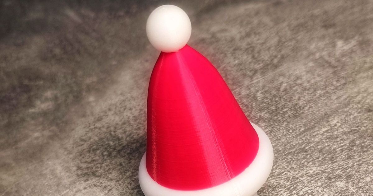 Christmas Hat Xmas Bobblehead by Quattrox | Download free STL model ...