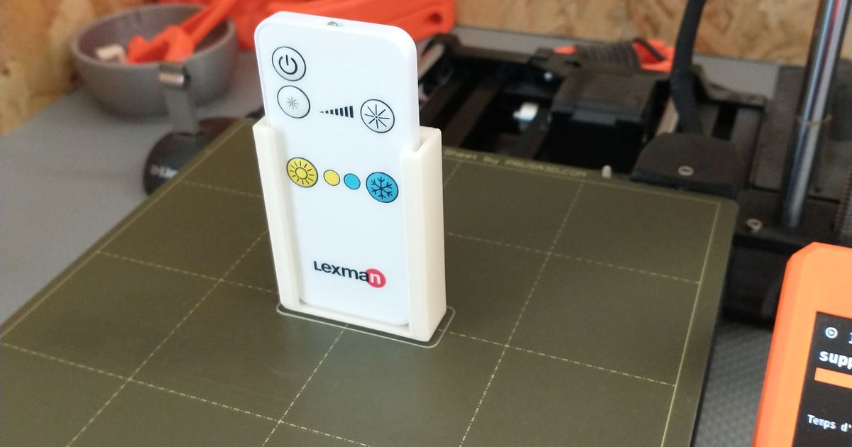 Wall Remote Holder by Alpes86 | Download free STL model | Printables.com