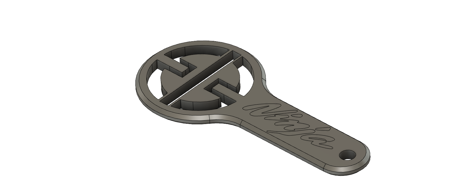 Ninja Keychain by mc2_project3d | Download free STL model | Printables.com