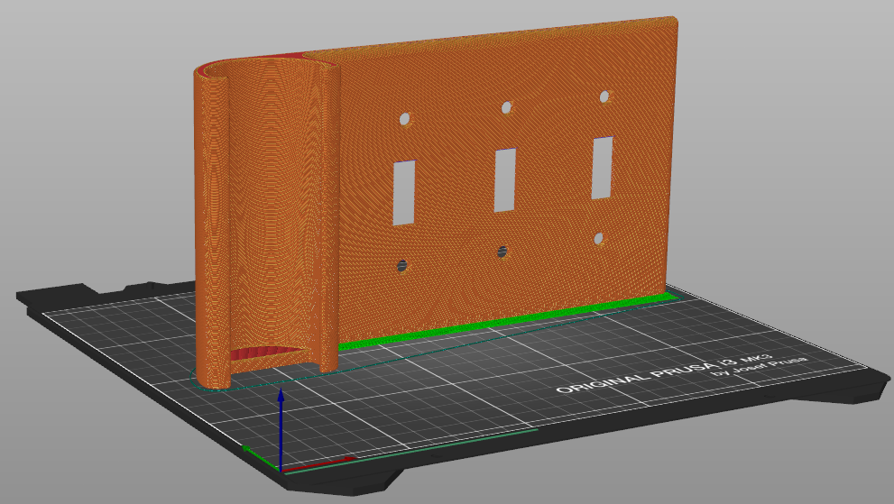 TV Remote Holder Wall Plate by kdellach | Download free STL model ...