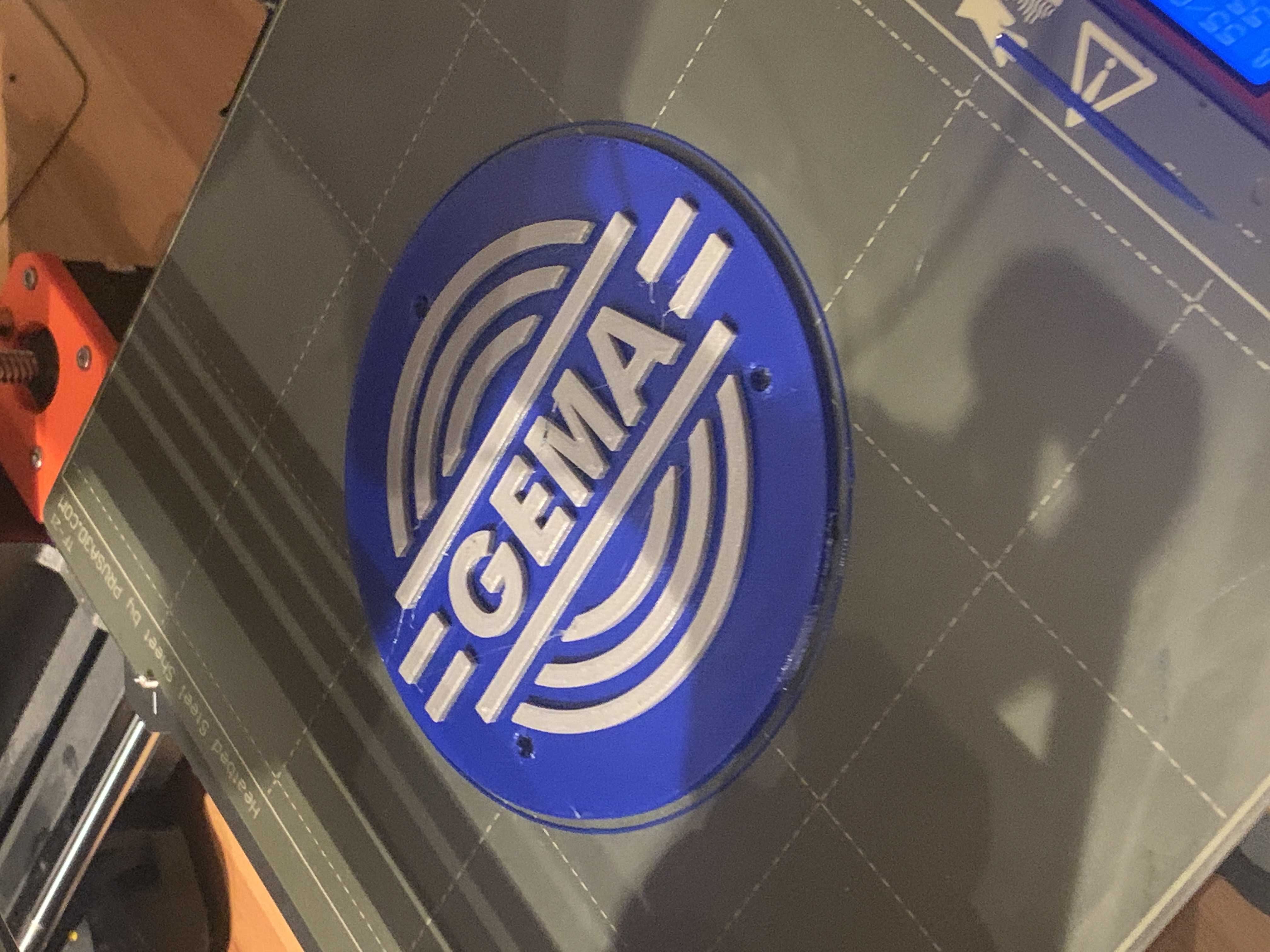 Gema Sign for Lathe by Master of Plastic | Download free STL model ...