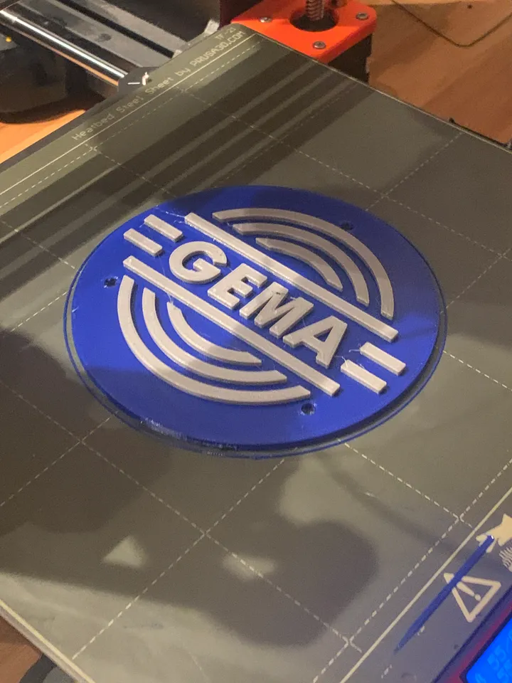 Gema Sign for Lathe by Master of Plastic | Download free STL model ...