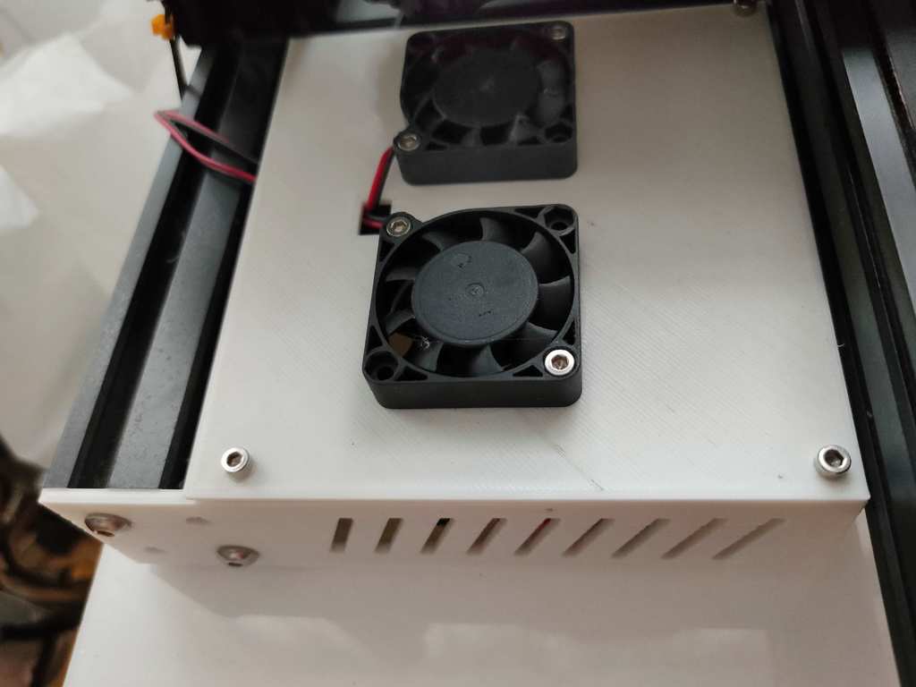 SKR 1.3 Ender-3 Case | One side | 2 fans by Pawelsky | Download free ...