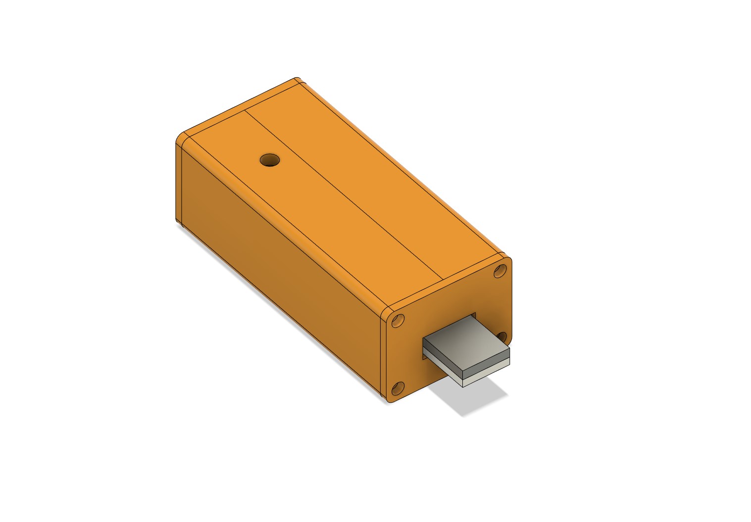 RTL2832U + R820T SDR Enclosure by Pawelsky | Download free STL model ...