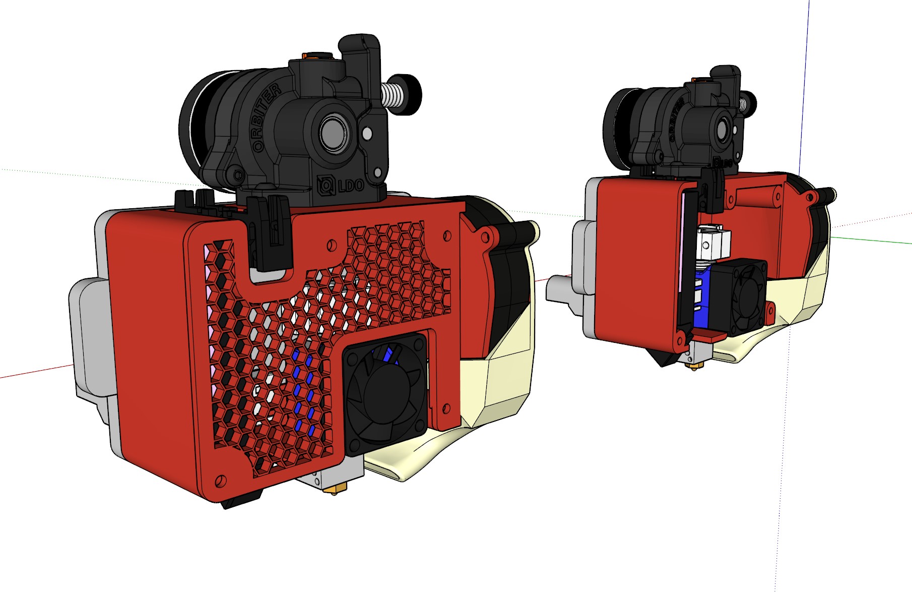 CR-6 Orbiter V2 & E3D V6 - DRAFT by daniel parsons | Download free STL ...