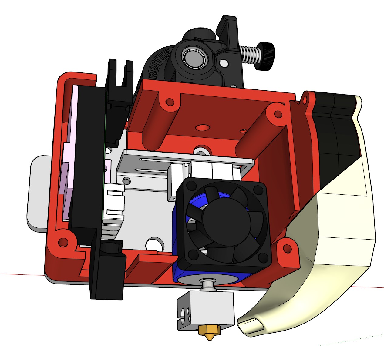 CR-6 Orbiter V2 & E3D V6 - DRAFT by daniel parsons | Download free STL ...