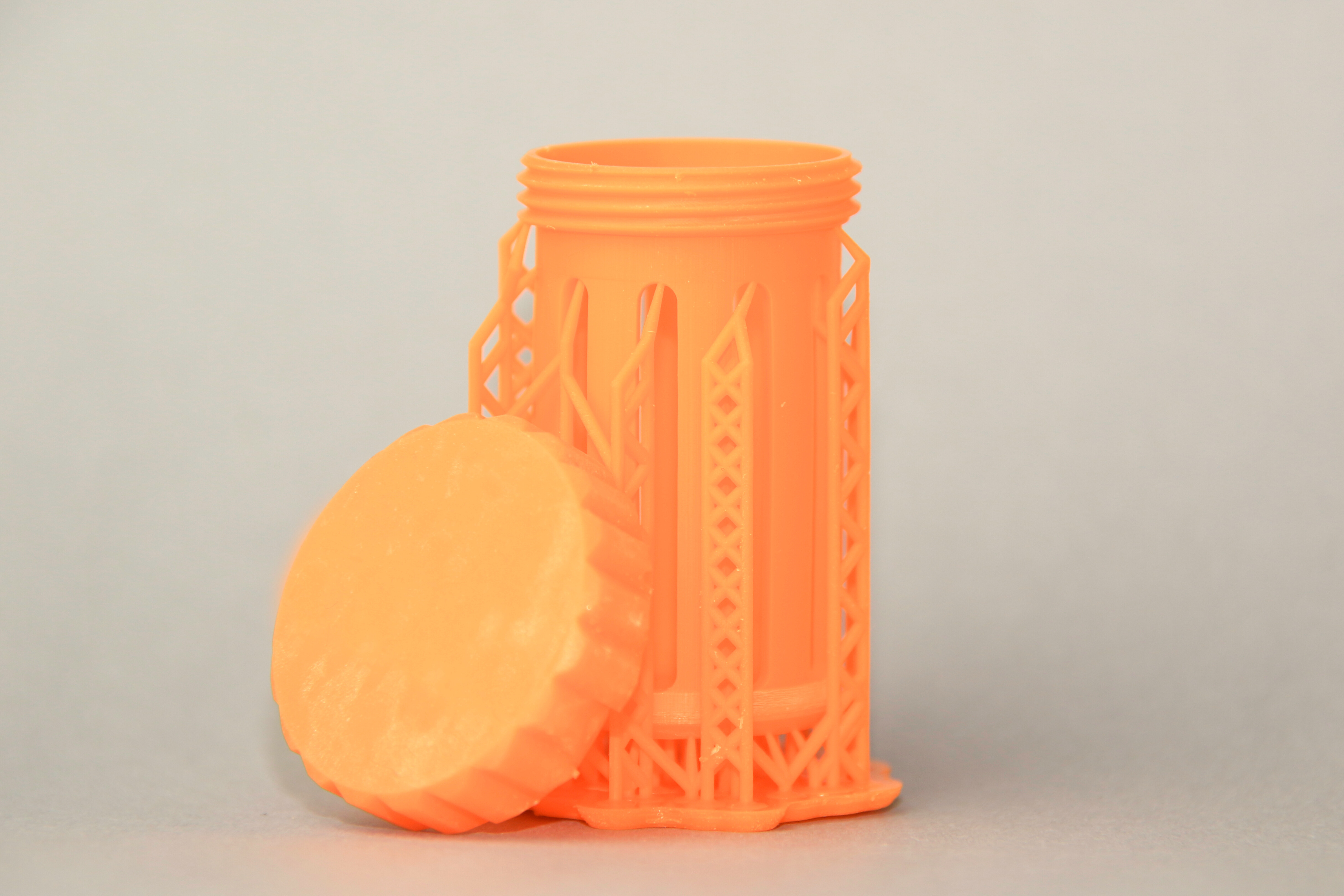 Two colored chips and container for school kids to learn math by ...