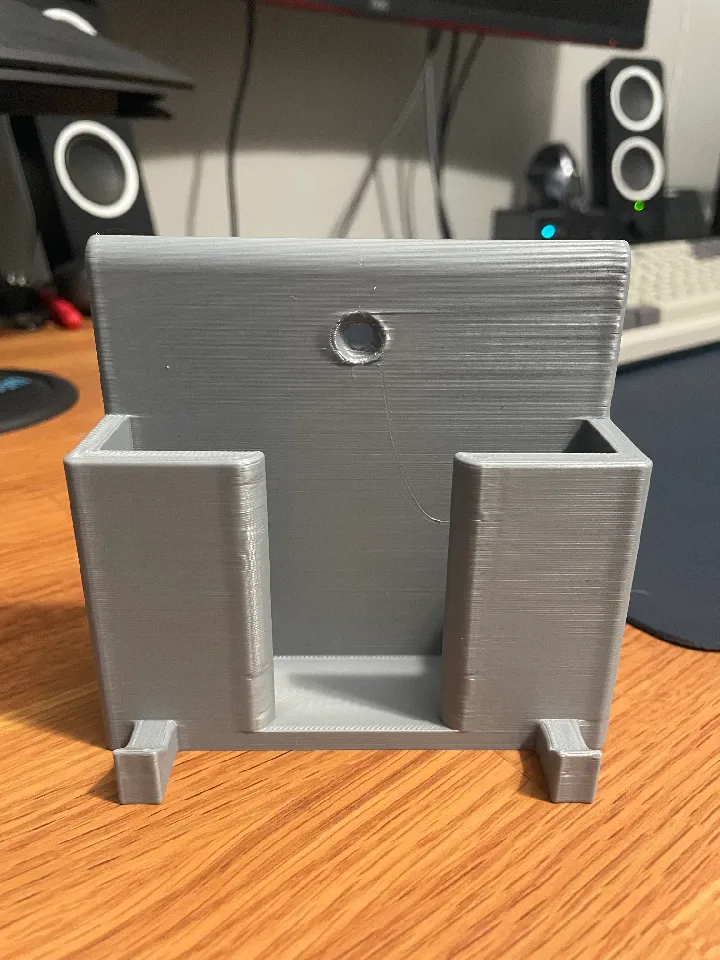 Wall mounted key and wallet holder by MakerPy | Download free STL model ...