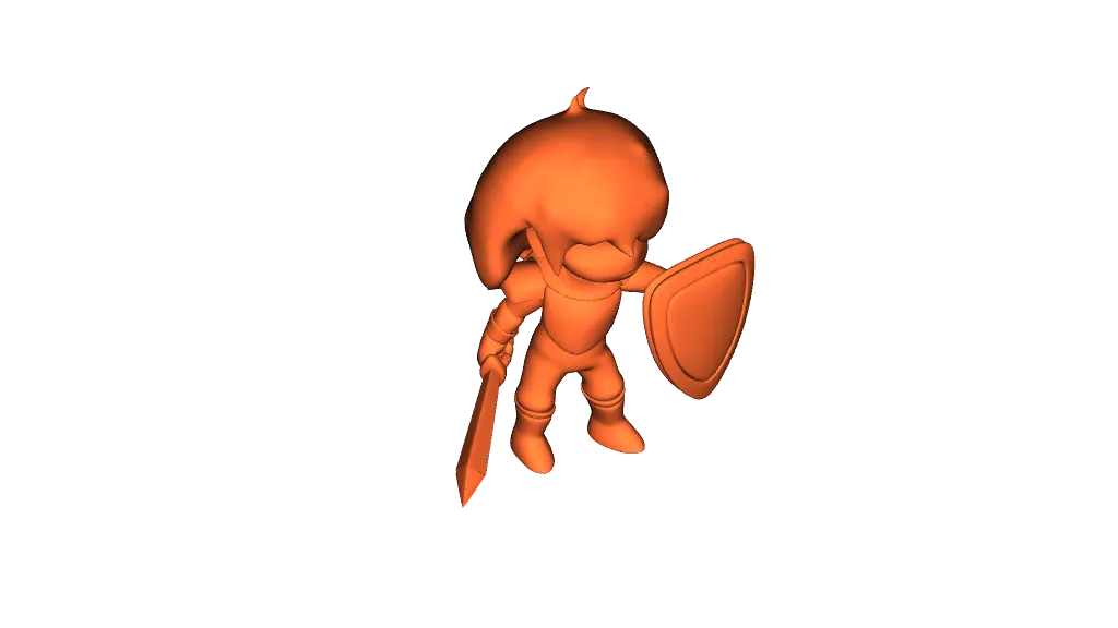Kris deltarune (dark world) by OscarTbatt | Download free STL model ...