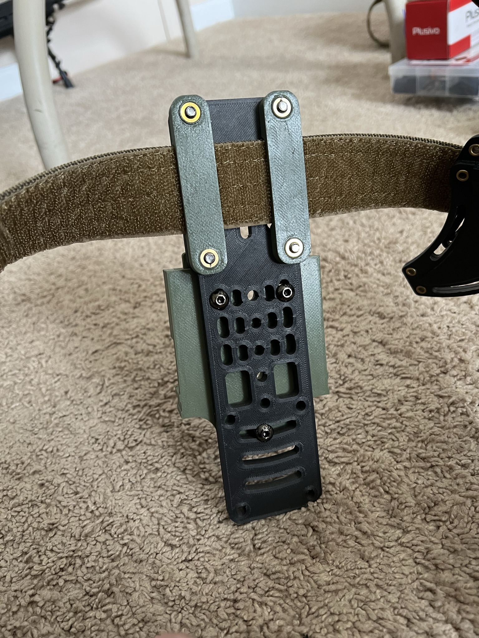 Safariland QLS 22 Reciever Plate by M1 Industries | Download free STL ...