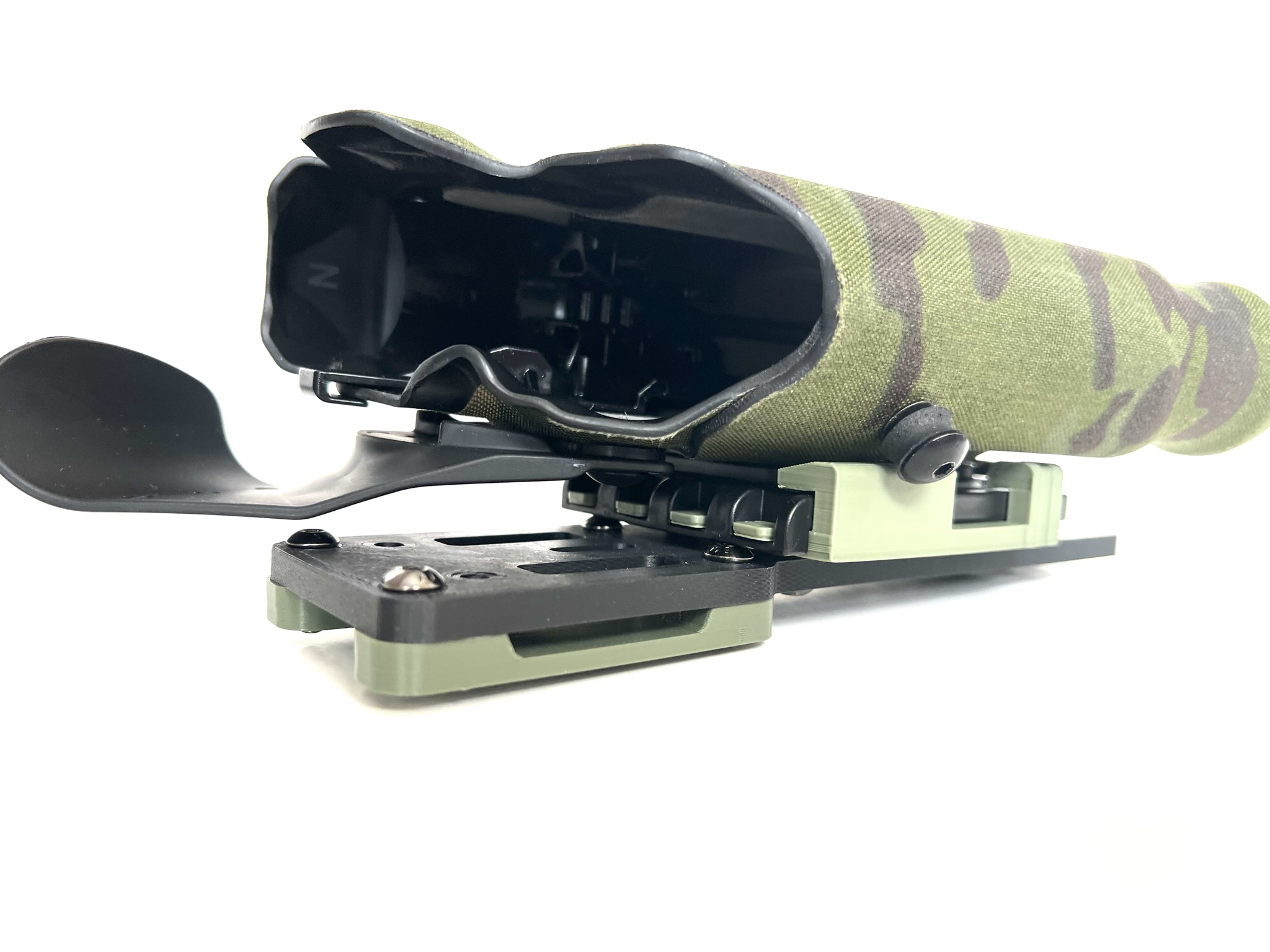 Safariland QLS 22 Reciever Plate by M1 Industries | Download free STL ...