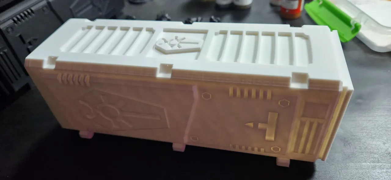 Necron Cargo Container - Mini Carrier - Warhammer 40K Kill Team by ...