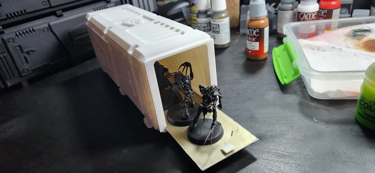 Necron Cargo Container - Mini Carrier - Warhammer 40K Kill Team by ...