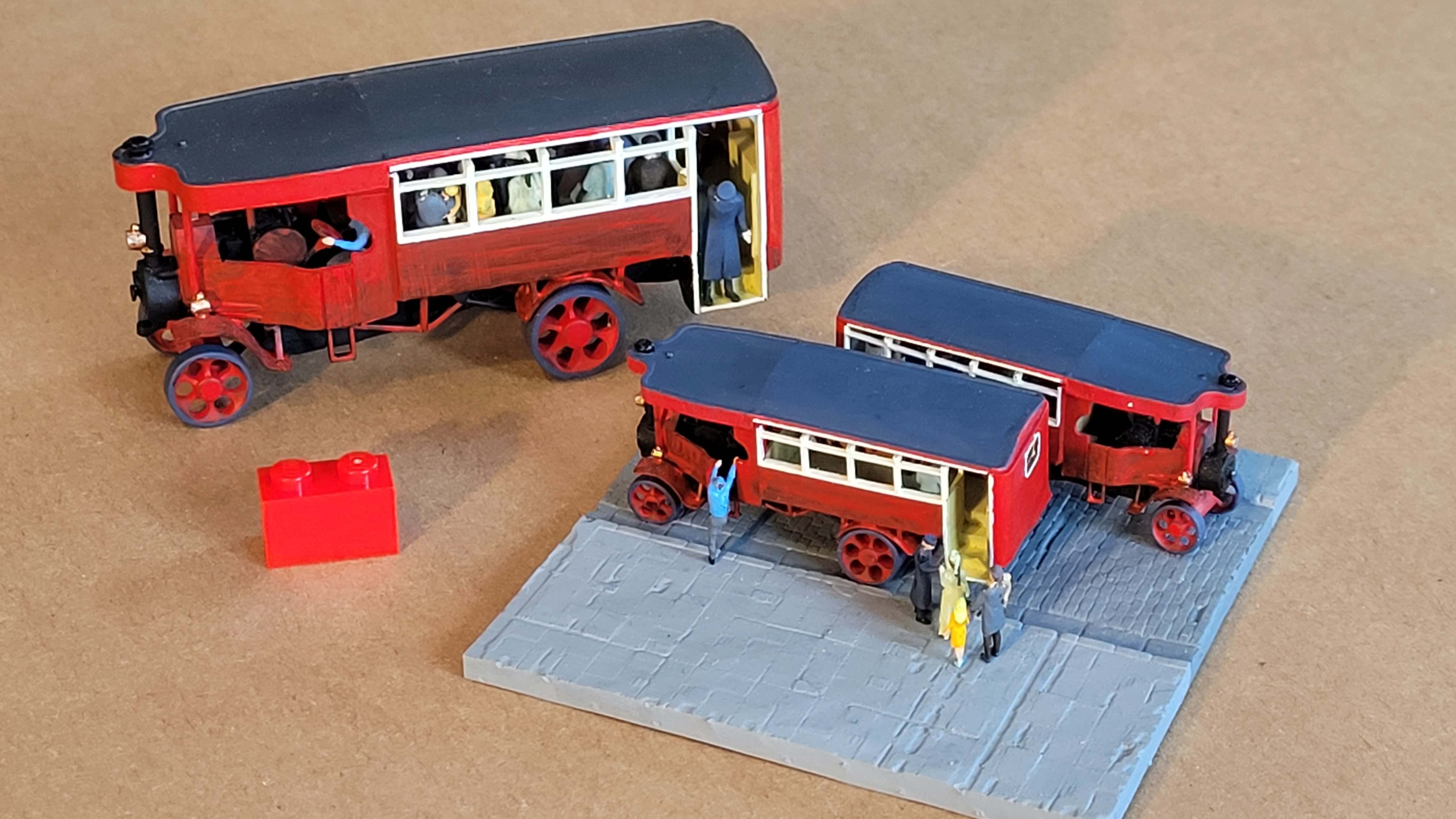 Foden Steam Omnibus by Slanjonok | Download free STL model | Printables.com