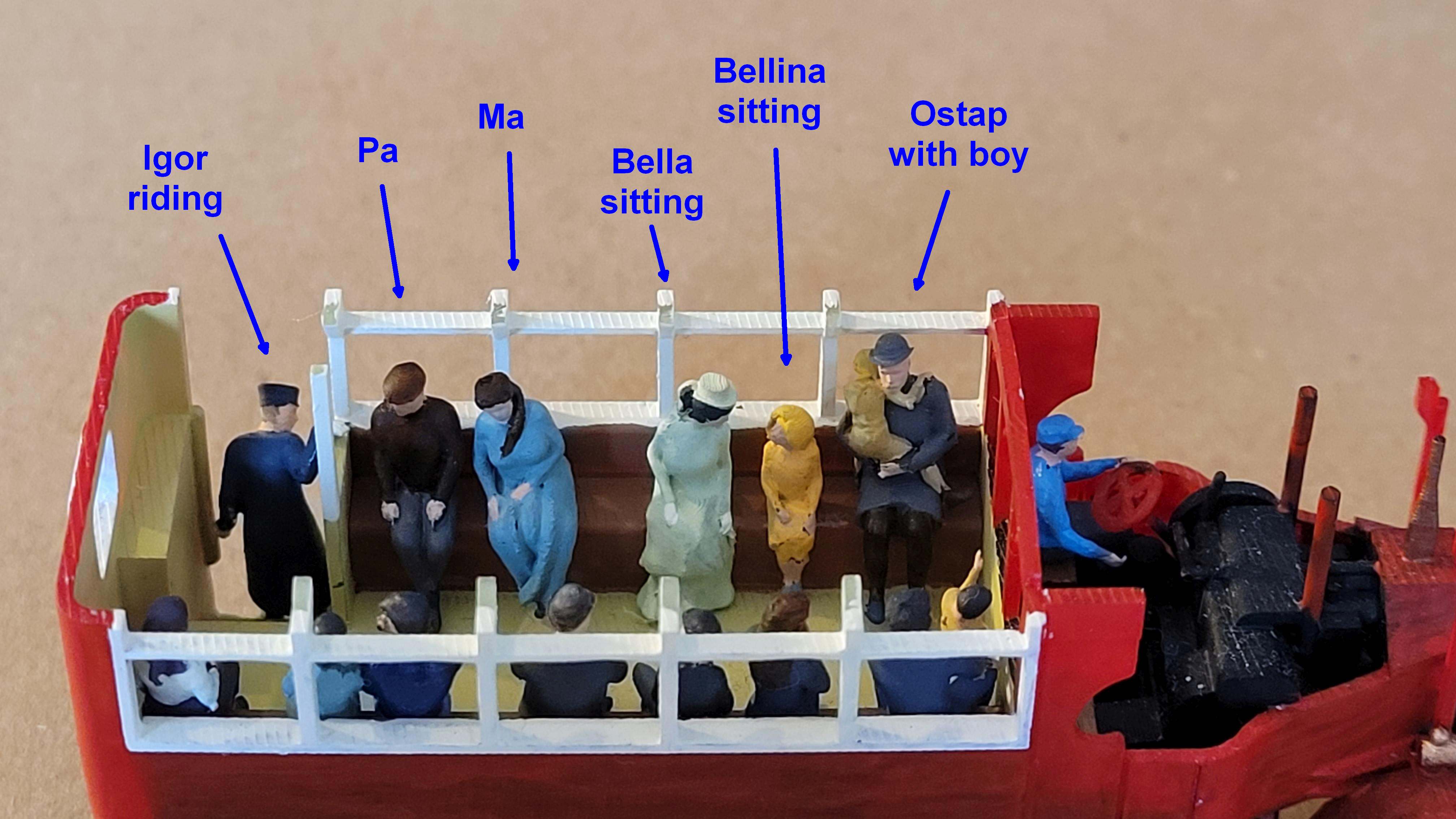 Passengers for steam bus by Slanjonok | Download free STL model ...