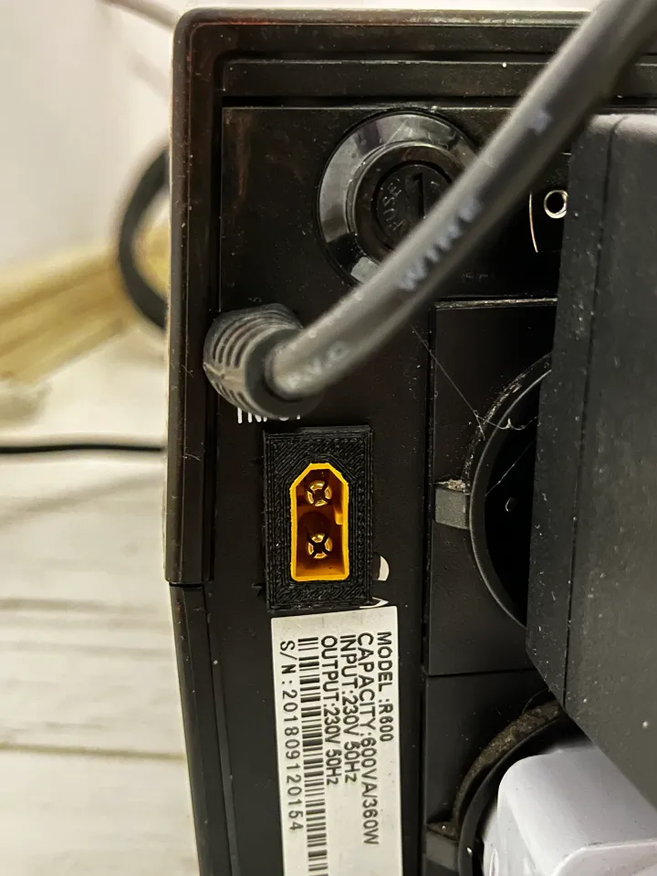 XT60 socket by Oleg Kruts | Download free STL model | Printables.com