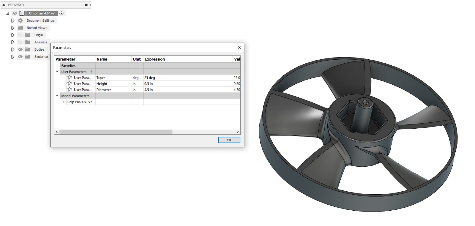 Chip and coolant fan for CNC by Joni the great | Download free STL ...
