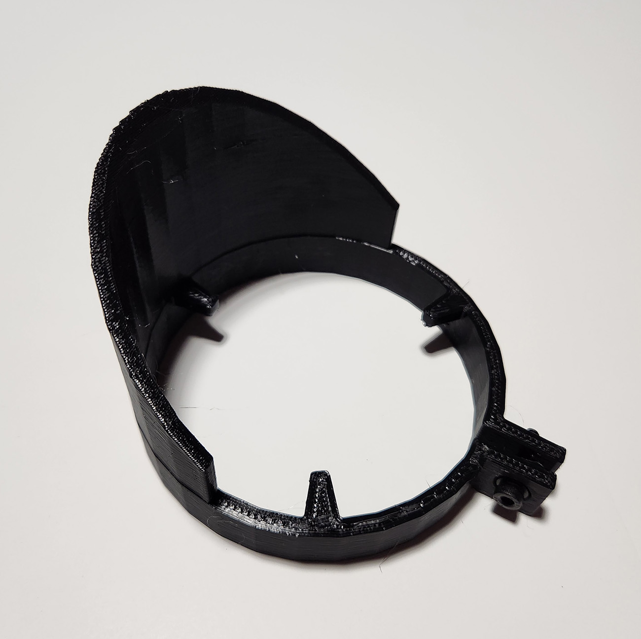 Shroud for 3.5" (90mm) solar yard light by RABBIT | Download free STL ...