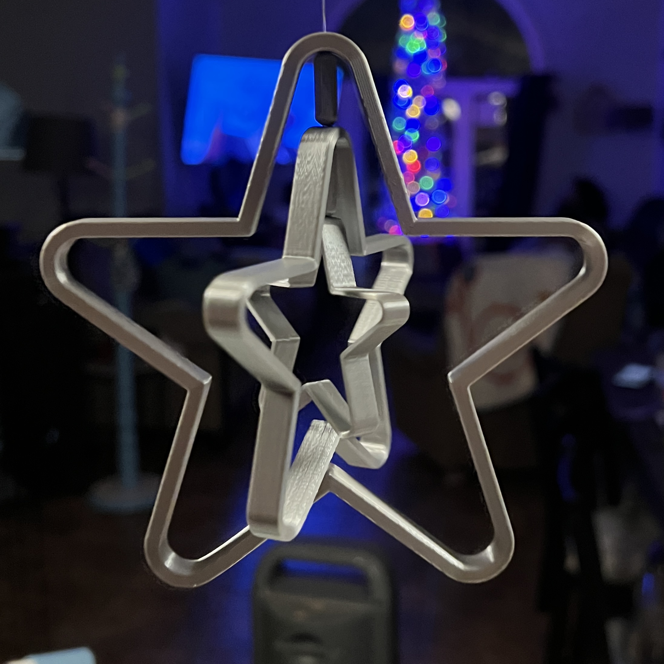 Rotating Stars Ornament by DaveChevalier | Download free STL model ...