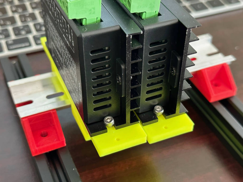 Din rail standoff for 2020 beam by NotLikeALeafOnTheWind | Download ...