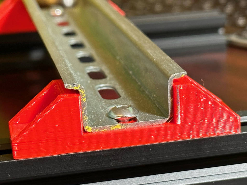 Din rail standoff for 2020 beam by NotLikeALeafOnTheWind | Download ...