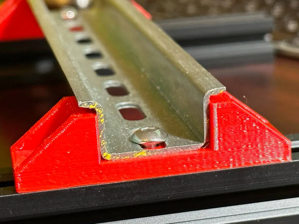 Din rail standoff for 2020 beam by NotLikeALeafOnTheWind | Download ...