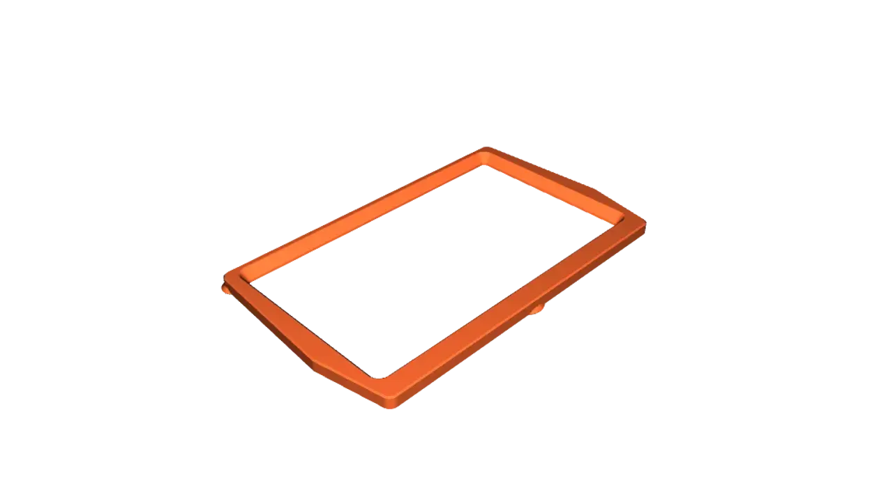 Voron 2.4 mount for Kuman 5 inch resistive touch screen display. by ...